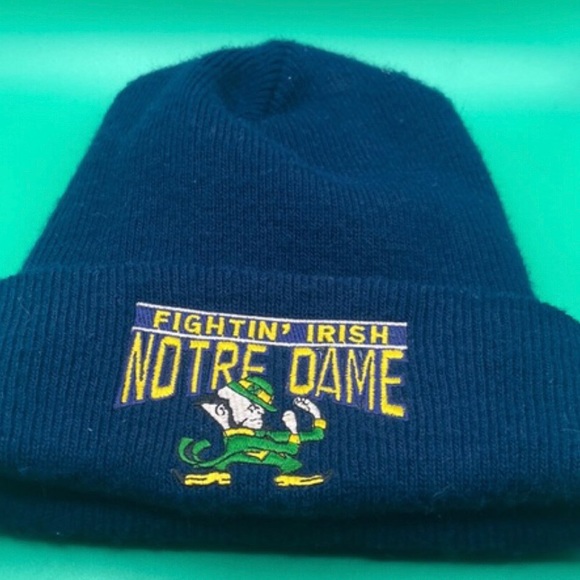 Accessories | Vintage Notre Dame Vintage Winter Hat The Game Circa 199s ...